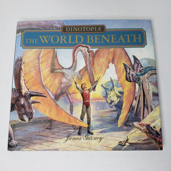 Other | Vtg Dinotopia The World Beneath James Gurney Fantasy Scifi ...